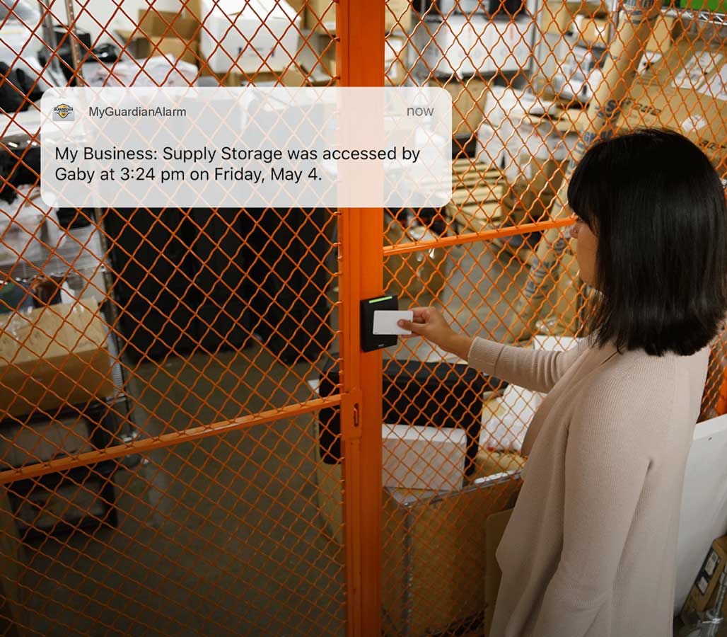 Business Access Control Systems | Guardian Alarm