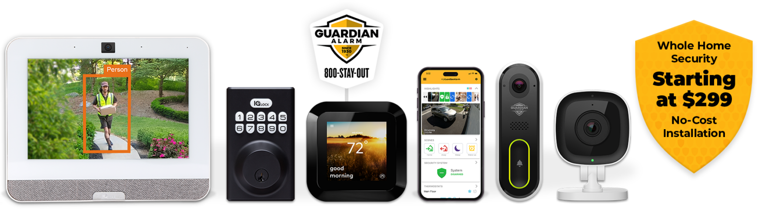 Shop Home Security | Guardian Alarm